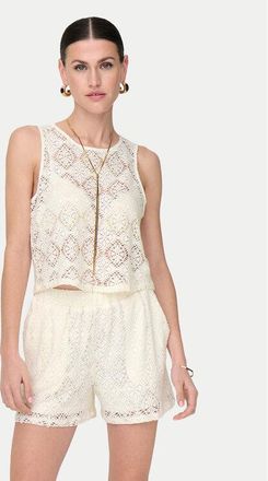 Jacqueline de Yong Top Eva 15351499 Weiß Regular Fit