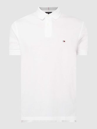 Tommy Hilfiger Regular Fit Poloshirt mit Logo-Stitching