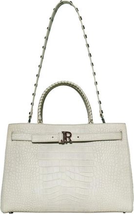 John Richmond Femme, Sacs, Beige, Taille: ONE Size Sac fourre-tout clout&eacute; effet croco