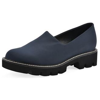 White Mountain White Mountain Mocassins Gianni pour femme, Tissu bleu marine, 40 EU