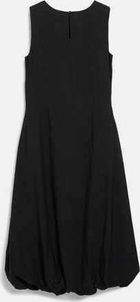 s.Oliver Midikleid Kleid Midi-Kleid aus Viskosemix mit Ballonsaum