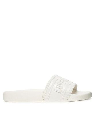 Love Moschino Pantoletten JA28342G0OI22100 Wei&szlig;
