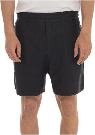 Emporio Armani Homme, Shorts, Bleu, Taille: 2XL Shorts en jersey jacquard Micro Eagle int&eacute;gral