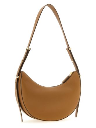 Prada Calfskin Leather Shoulder Bag - Brown
