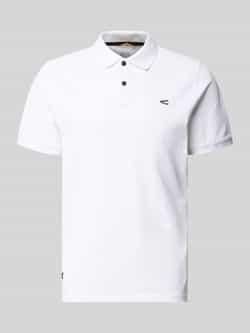 Camel Active Regular Fit Poloshirt in unifarbenem Design