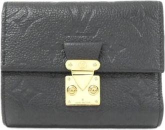 Louis Vuitton Portefeuille Pre-owned (tri-fold) - Femme - Pre-owned - Noir - Taille: ONE Size