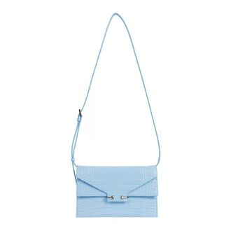 Tom Ford Femme, Sacs, Bleu, Taille: ONE Size Aube Small Shoulder Bag