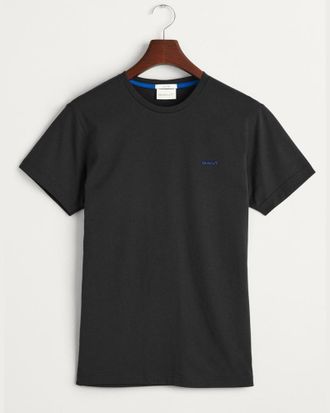 GANT Baumwoll-T-Shirt mit Logostickerei in