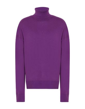 8 by YOOX KNIT RELAXED FIT ROLL-NECK