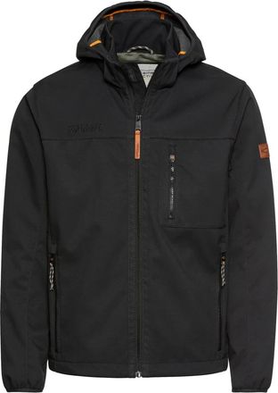 Camel Active Softshell Jacke aus recyceltem Polyester - - Jackets - Herren - Schwarzk - XL