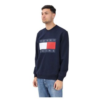 Tommy Jeans Switshirt - - Sweatshirts & Hoodies - Herren - Blau - S