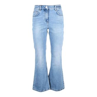 Marella Flare Crop Jean - Femme - Jeans - Bleu - Taille: 42 FR