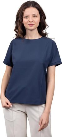 Duno Femme, Tops, Bleu, Taille: 38 FR T-shirt Atessa