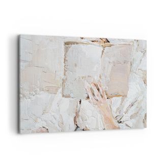 Arttor Bilder auf Leinwand 100x70cm Leinwandbild St&uuml;ck Buch Minimalismus Gro&szlig; Wanddeko Bild Schlafzimmer K&uuml;che Deko Wandbilder Dekoration Wohnzimmer Wall Dec