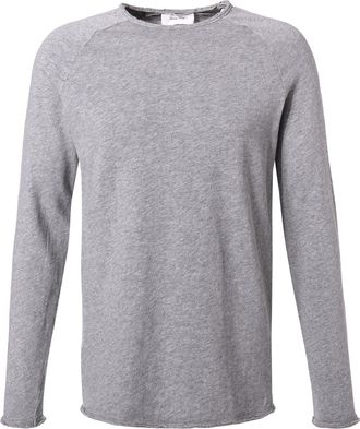 American Vintage American Vintage Herren Longsleeve grau meliert