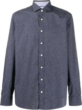 Hackett Chemise Hm307796 - Homme - Chemises - Bleu - Taille: XL