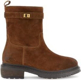 Caf&egrave;noir Bottines En Daim &Agrave; Fermeture &Eacute;clair, Pour Femme, Couleur Marron, Taille 36