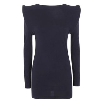 Junya Watanabe Femme, Pulls, Noir, Taille: 40 FR Pull Col Bateau Manches Longues