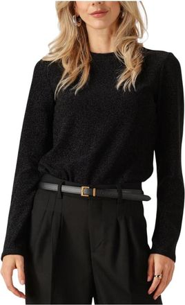Object Objfilipa L/S Lo Top - - Blouses & Shirts - Damen - Schwarzk - XS