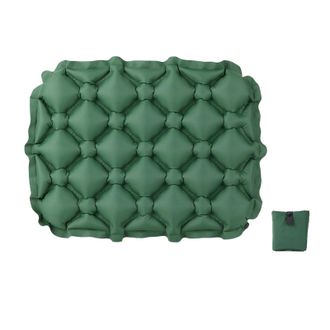 Generico Aufblasbares Sitzkissen: Aufblasbares Reisekissen, LKW-Fahrerkissen | leichte ergonomische Sitzmatte f&uuml;r Camping, B&uuml;ro, Autoreisen, St&uuml;tzkissen