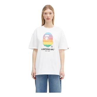 A Bathing Ape T-Shirts - - Tops - Damen - Wei&szlig; - S