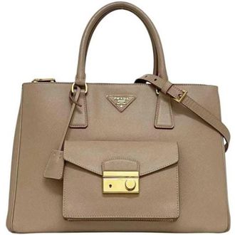 Prada Pre-owned Vintage Handtasche - - Pre-owned - Damen - Beige - ONE SIZE