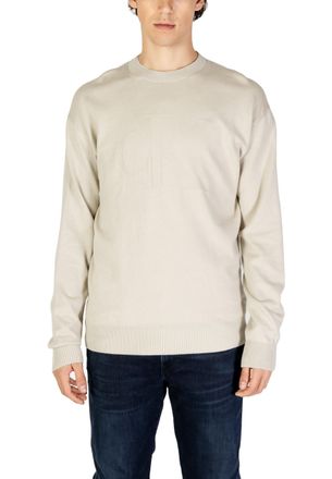 Calvin Klein Jeans Rundhals bestickter Pullover