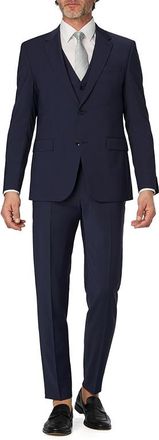 Strellson Herren Anzug blau Slim Fit