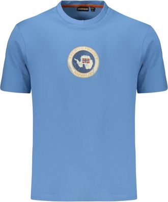 Napapijri Homme, Tops, Bleu, Taille: XL T-shirt &agrave; Manches Courtes
