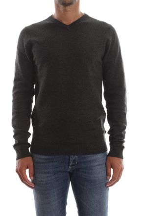 Jack & Jones Herren JJEBASIC KNIT V-NECK NOOS Pullover,, per pack Gr&uuml;n (Deep Depths Detail: twisted with black), XX-Large (Herstellergr&ouml;&szlig;e: XXL)