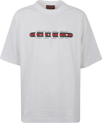Gucci Herren, Oberteile, Weiß, 2XLGröße