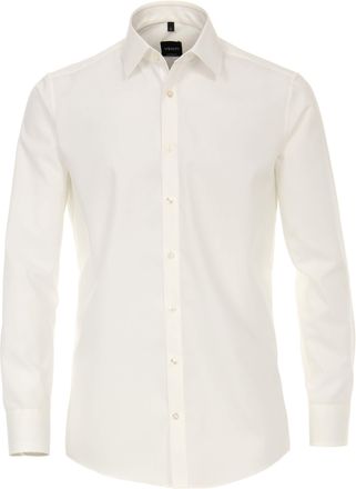 Venti Herren Businesshemd Slim Fit 001480/002, Gr. 42, Beige (002 Champagner)