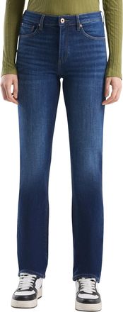 QS by s.Oliver Jeans Catie/High Rise/Straight Leg
