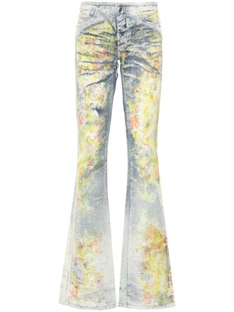 Diesel jean ample D-Shark-Fse - Bleu