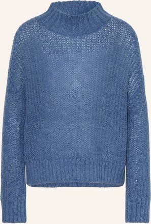 Lilienfels Lilienfels Pullover Mit Alpaka blau