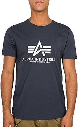 Alpha Industries Alpha Indutries Basic T-Shirt T-Shirt pour Homme Navy