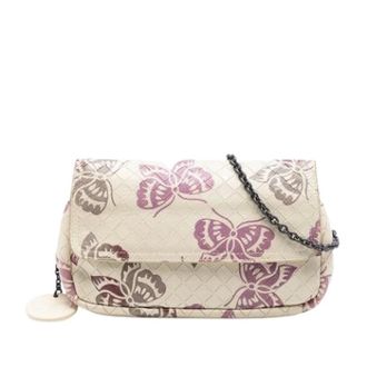 Bottega Veneta Sac bandouli&egrave;re en cuir imprim&eacute; Pre-owned - Femme - Pre-owned - Multicolore - Taille: ONE Size