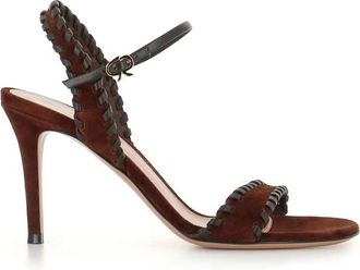 Gianvito Rossi Femme, Chaussures, Brun, Taille: 37 EU Ribbon Stiletto 85