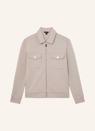 Reiss Reiss Overshirt Medina beige