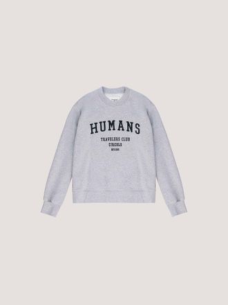 Circolo 1901 Humans sweatshirt Grigio Melange / L