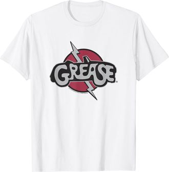 Grease Title Logo Patch T-Shirt