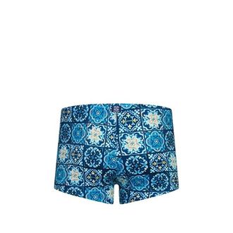 HOM Short de bain imprim&eacute; Maiolica