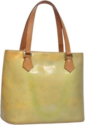 Louis Vuitton Pre-owned Cuir sacs-louis-vuitton - Femme - Pre-owned - Jaune - Taille: ONE Size