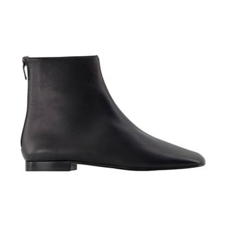 Toteme Bottines Contour Nappa - Femme - Chaussures - Noir - Taille: 36 EU