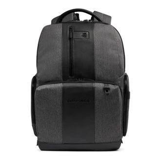 Piquadro Fast-Check Laptop Rucksack 15-6 - - Bags - Herren - Grau - ONE SIZE
