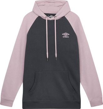 Umbro Herren Core Raglan Hood Kapuzenpullover, Woodland Grey/Mauve Shadow, M