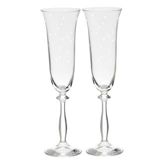 Anna + Nina Flûtes Starry Eve - Set de 2 Anna + Nina