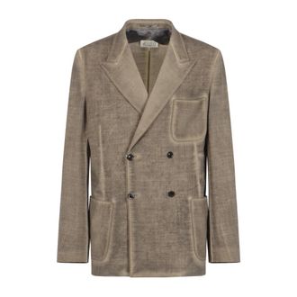 Maison Margiela Sakko - - Jackets - Herren - Braun - L