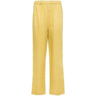 Fabiana Filippi Tapered-Leg Hose - - Trousers - Damen - Gelb - L