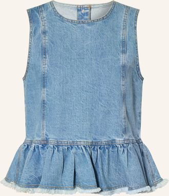 Baum Und Pferdgarten Baum Und Pferdgarten Jeanstop Madinel Mit R&uuml;schen blau